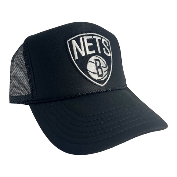 OTTO | Accessories | New Vintage Style Brooklyn Nets Black Ny Trucker ...